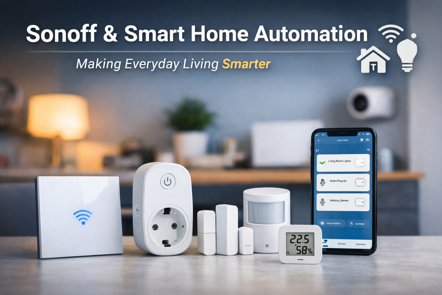 Sonoff and Smart Home Automation: Making Everyday Living Smarter ...