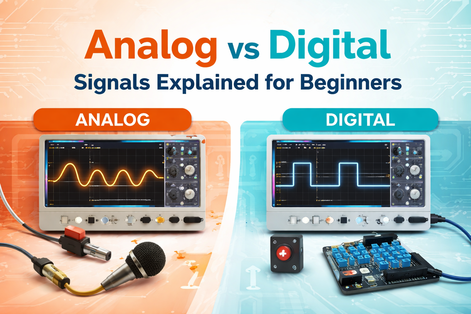 Analog vs Digital Signals Explained for Beginners – Electroslab