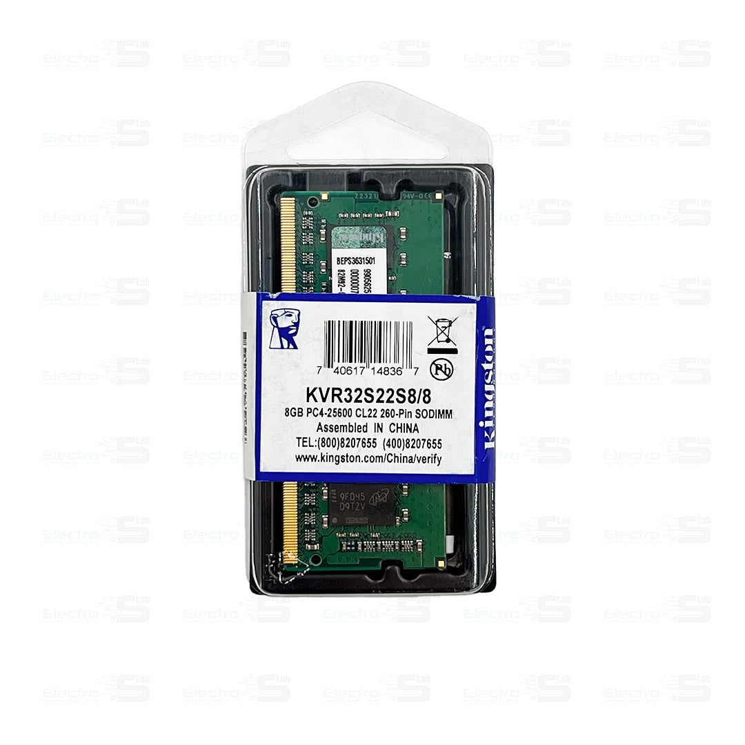 Brand New SODIMM RAM KINGSTON ORIGINAL 8GB DDR4 3200MHZ – Electroslab