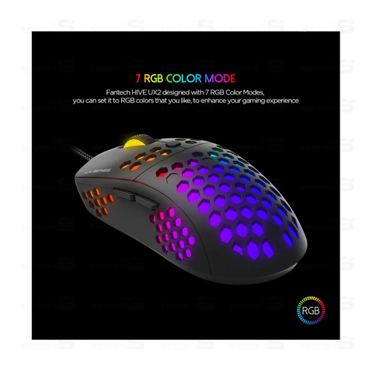 MOUSE USB FANTECH UX2 X RAPTOR – Electroslab