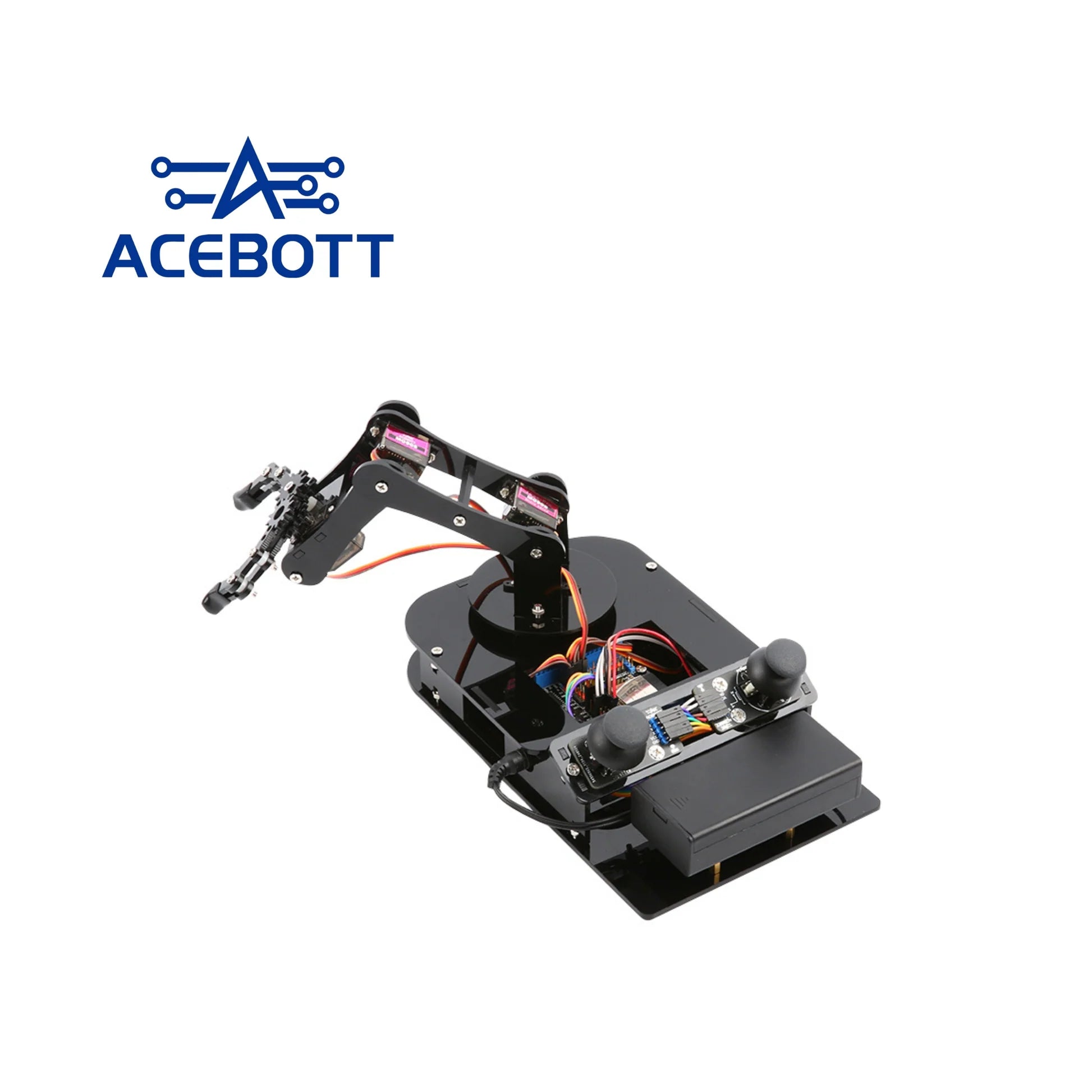 ACEBOTT ESP32 4 DOF Robot Arm Kit QD022 – Electroslab