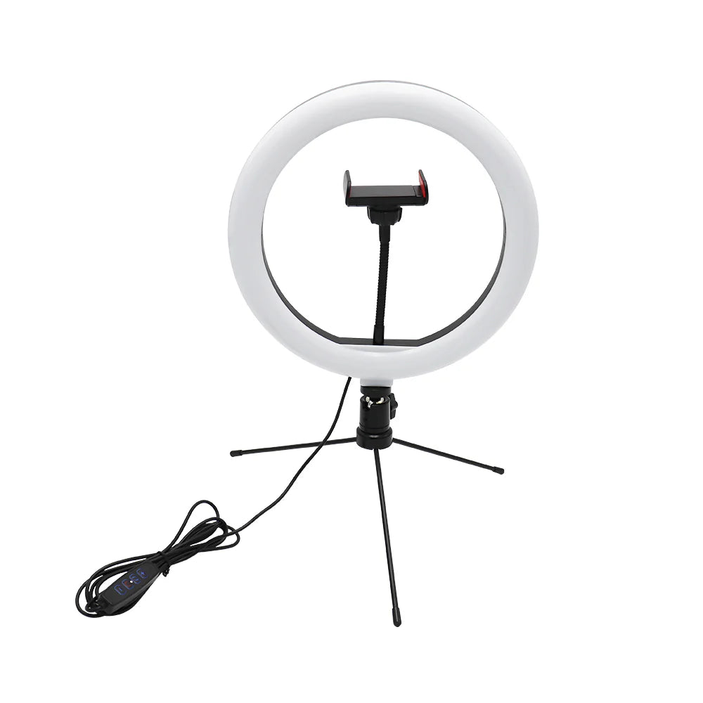 Ring Light 26CM White – LED Dimmable Photography Light – Electroslab