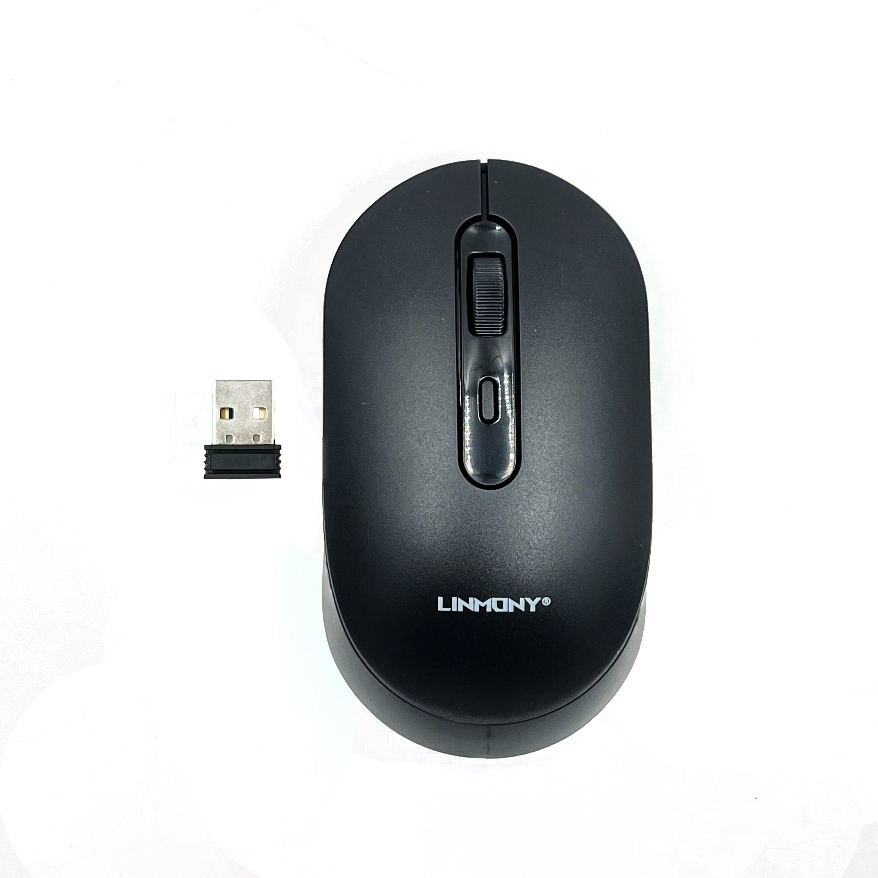 Combo Linmony Wireless Keyboard And Mouse KM-25 – Electroslab