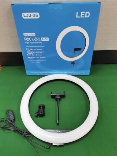 ring led light LJJ 36 with stand _oc – Electroslab