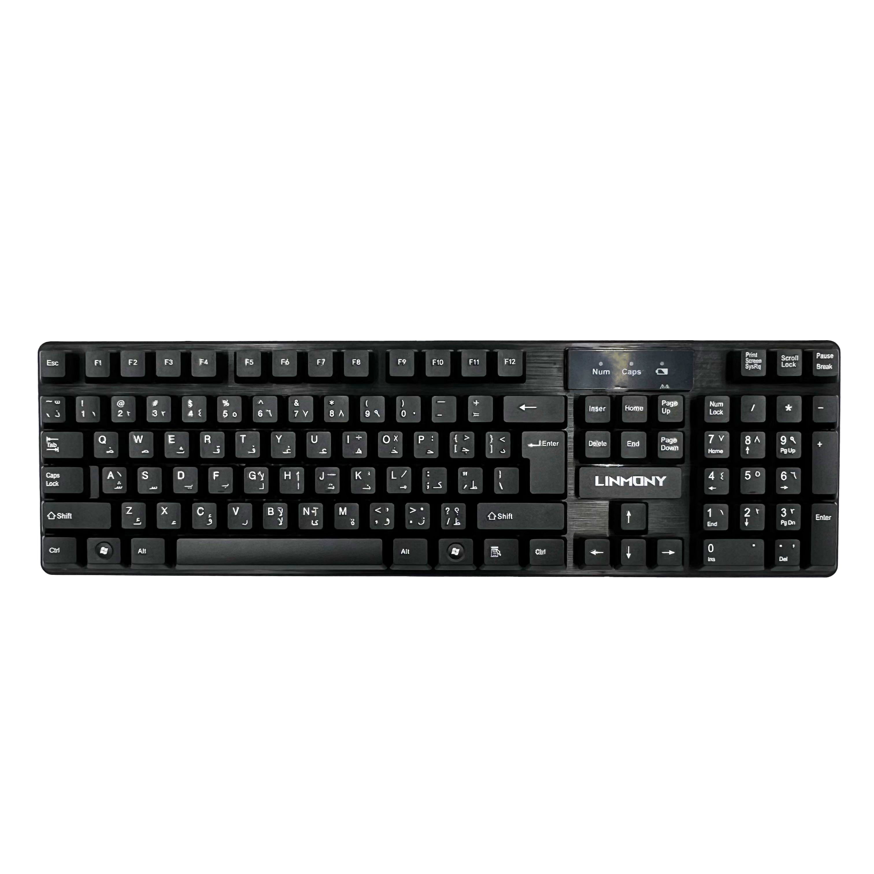 Combo Linmony Wireless Keyboard And Mouse KM-25 – Electroslab