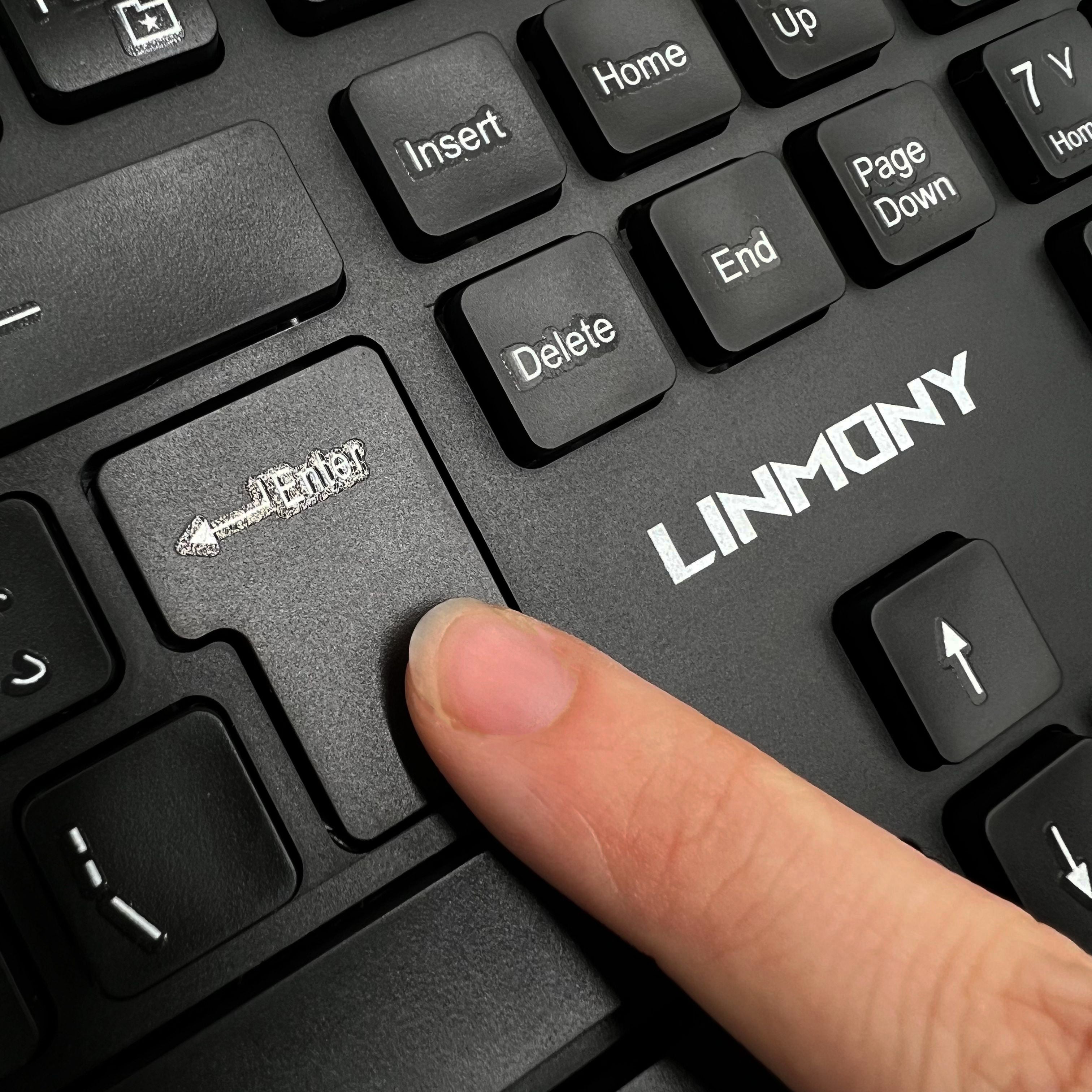 Combo Linmony Wireless Keyboard And Mouse KM-35 – Electroslab