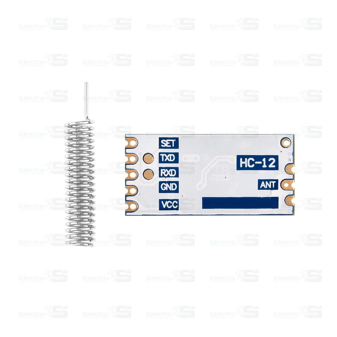 HC 12 HC12 433Mhz SI4463 Wireless Serial Port Module – Electroslab