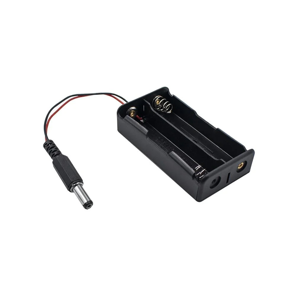 2 x 18650 Cell Box (Without Cover with DC) – Electroslab