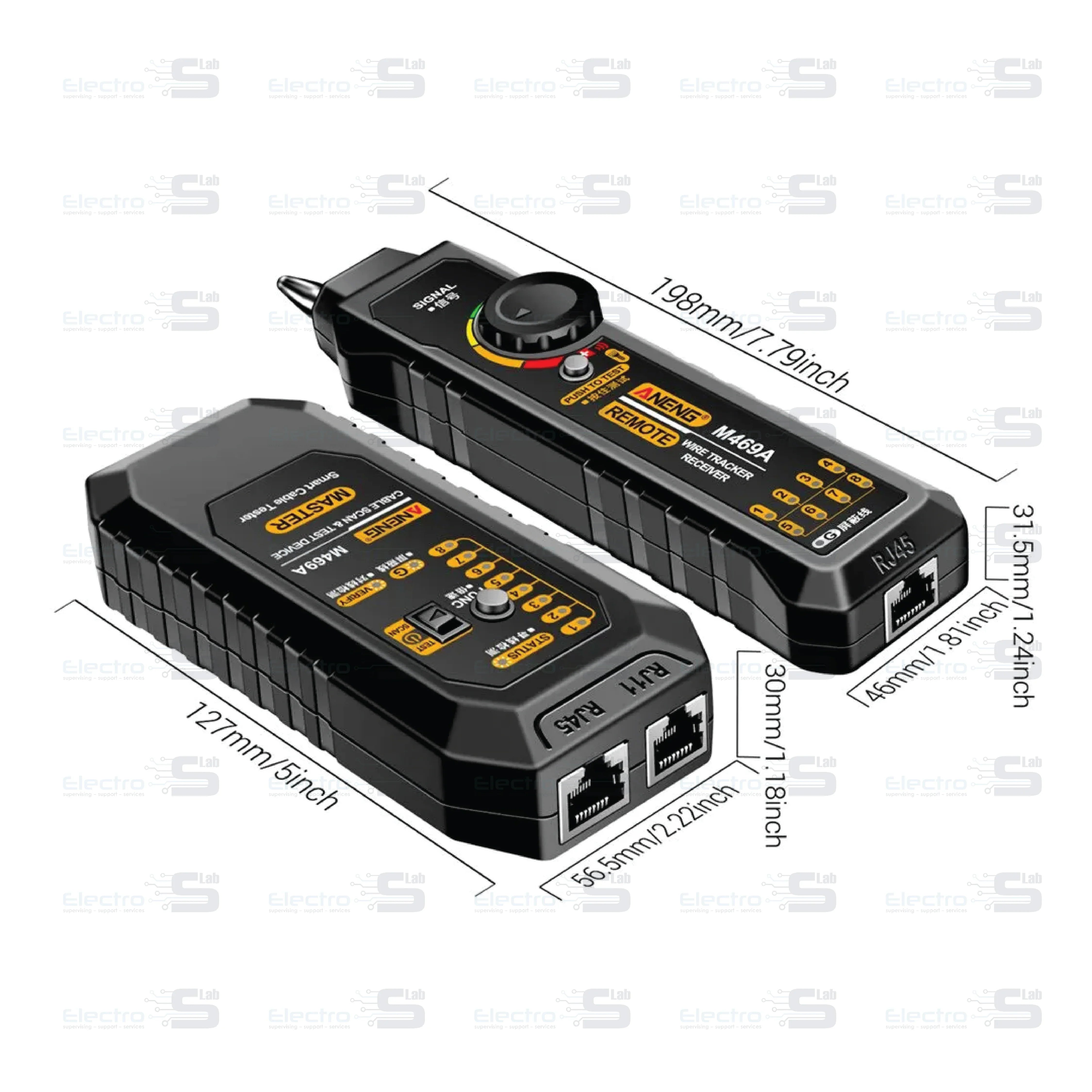 ANENG M469A Smart Network Cable Tracker – Electroslab
