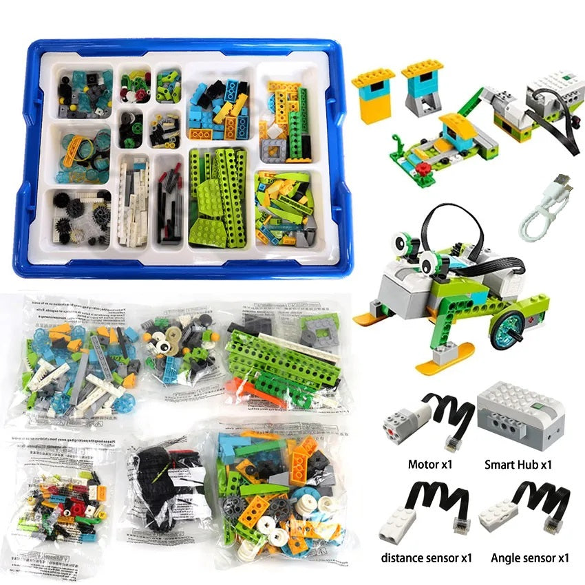Education Wedo 2.0 Kit Compatible with Lego (with Rechargeable Battery ...