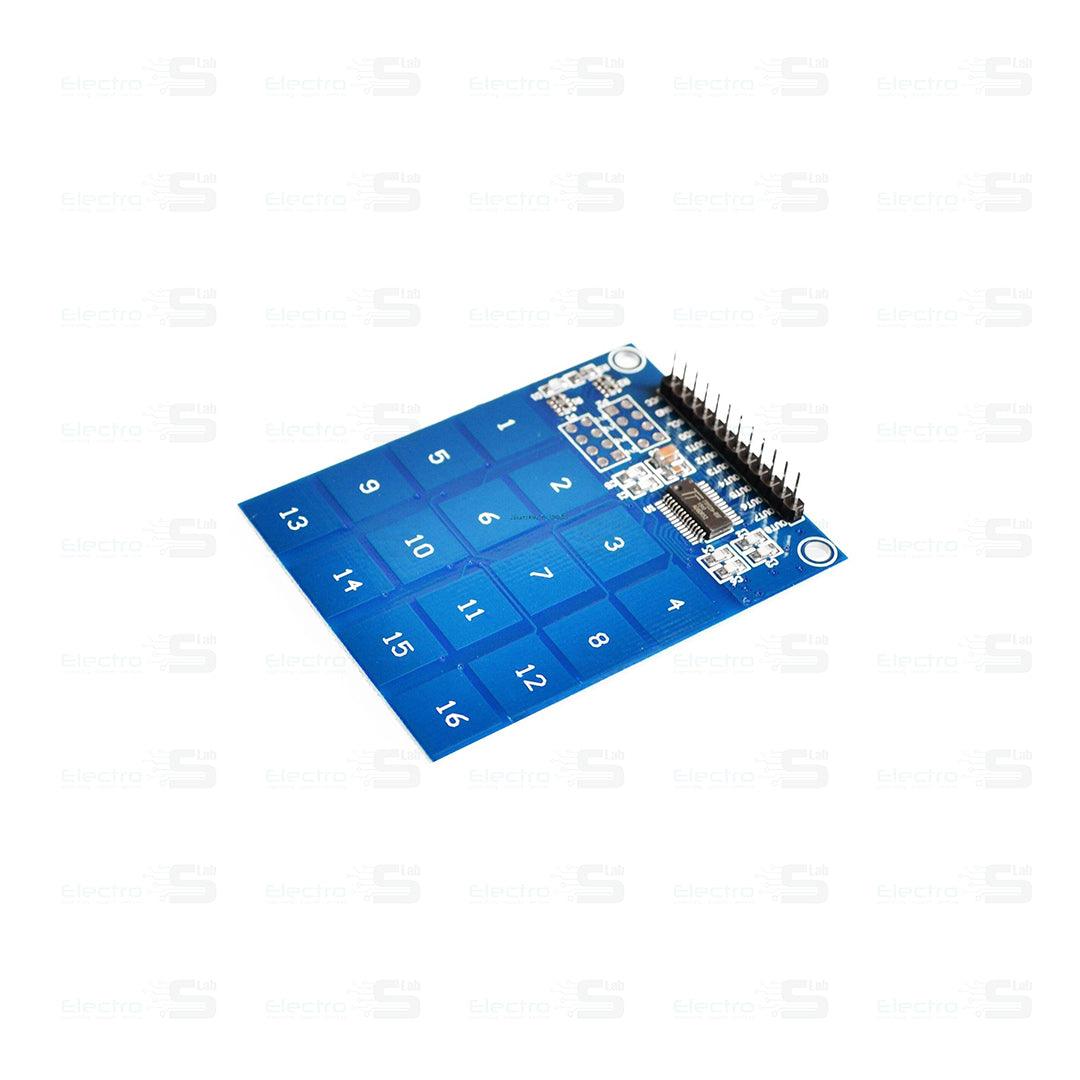 TTP229 16-way Capacitive Touch Switch Sensor Module – Electroslab