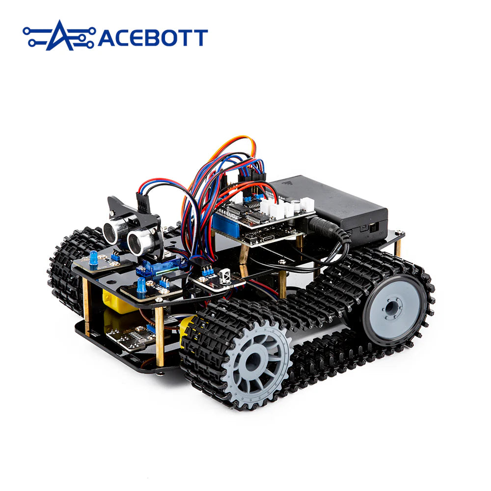 ACEBOTT ESP32 Tank Robot Car Expansion Pack QD004 – Electroslab