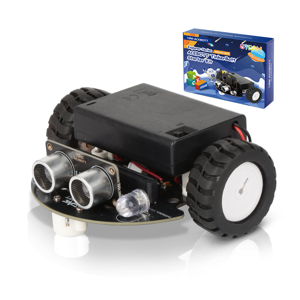 ACEBOTT Smart Car Robot TinkerBott (without Microbit) QD025 – Electroslab
