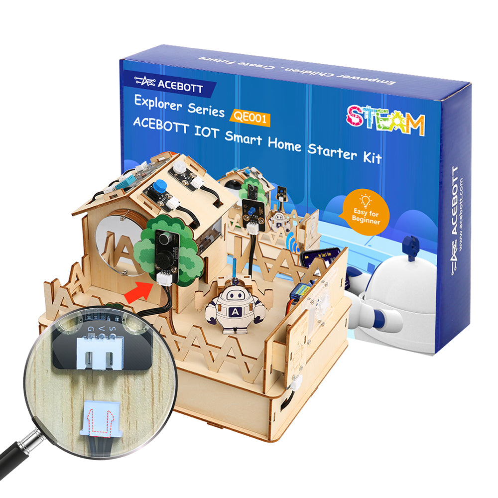 ACEBOTT Easy-Plug ESP32 IoT Smart Home Starter Kit – Electroslab
