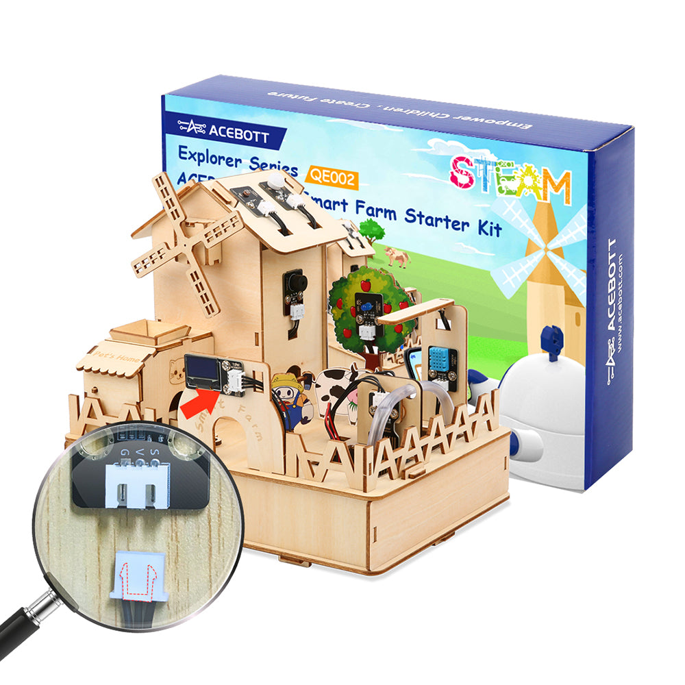 ACEBOTT Easy-Plug ESP32 IoT Smart Farm Starter Kit – Electroslab