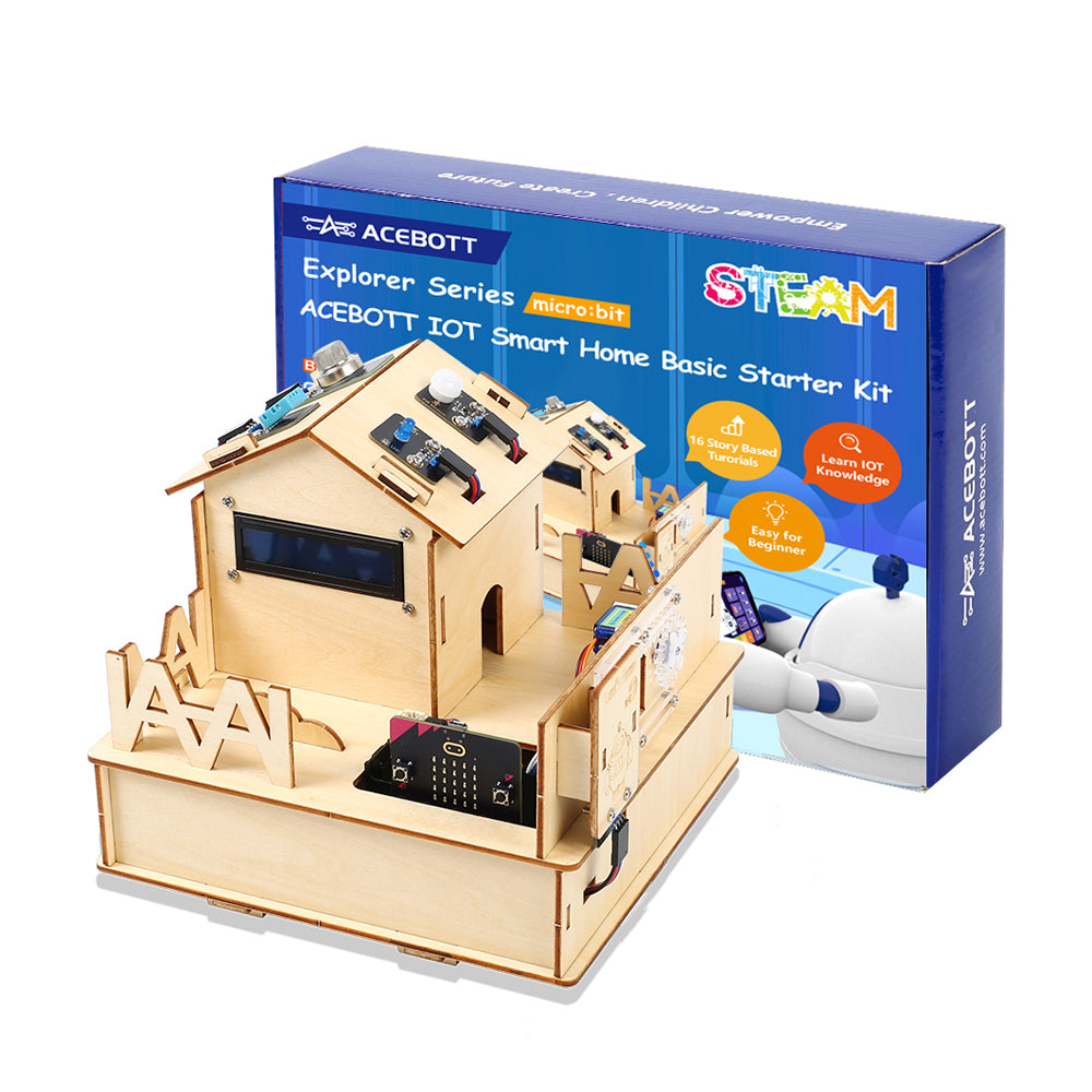 ACEBOTT Easy Plug Smart Home Starter Kit for Micro Bit QE005 – Electroslab