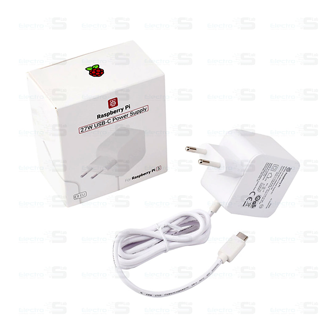 Raspberry Pi 5 Official Power Adapter – Electroslab