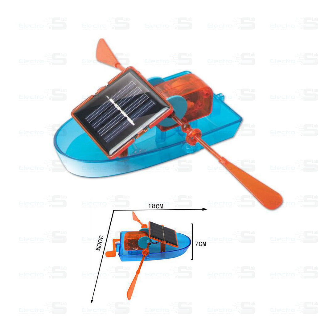 DIY Creative Solar Powered Rowing Assembling Toys – Electroslab