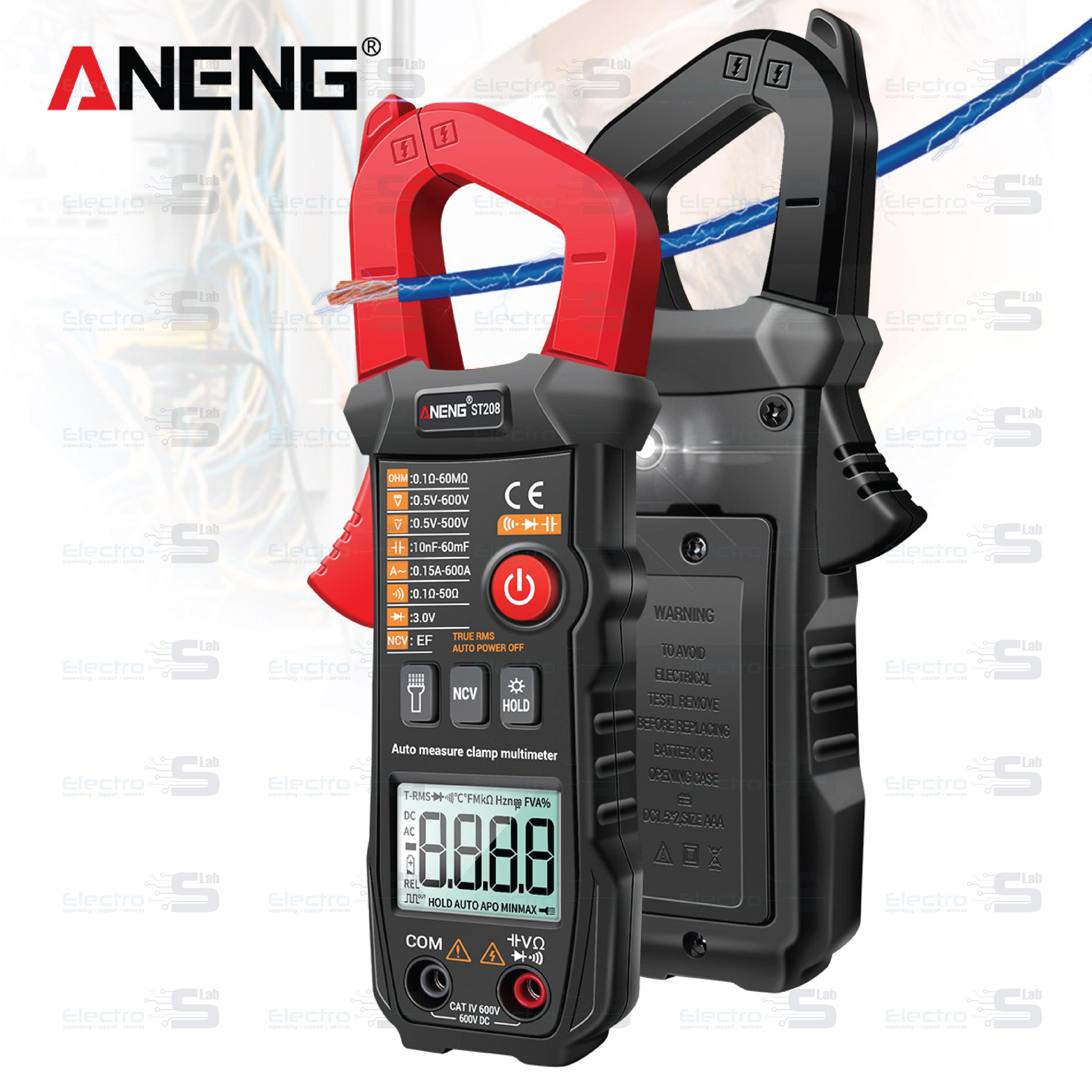 ANENG ST208 Digital Clamp Meter Multimeter – Electroslab