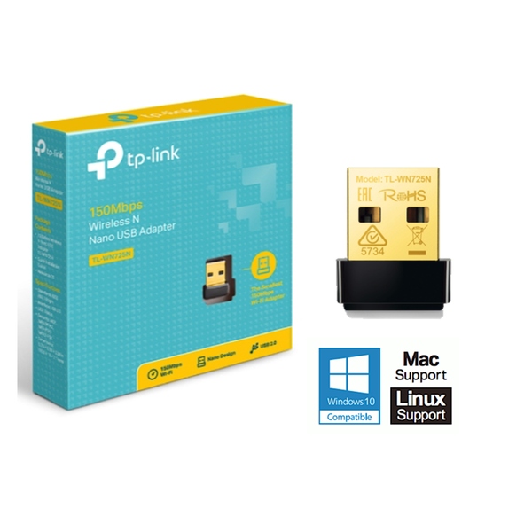 Tp-Link 150 Mbps Wireless USB Adapter Tl-Wn725n – Electroslab