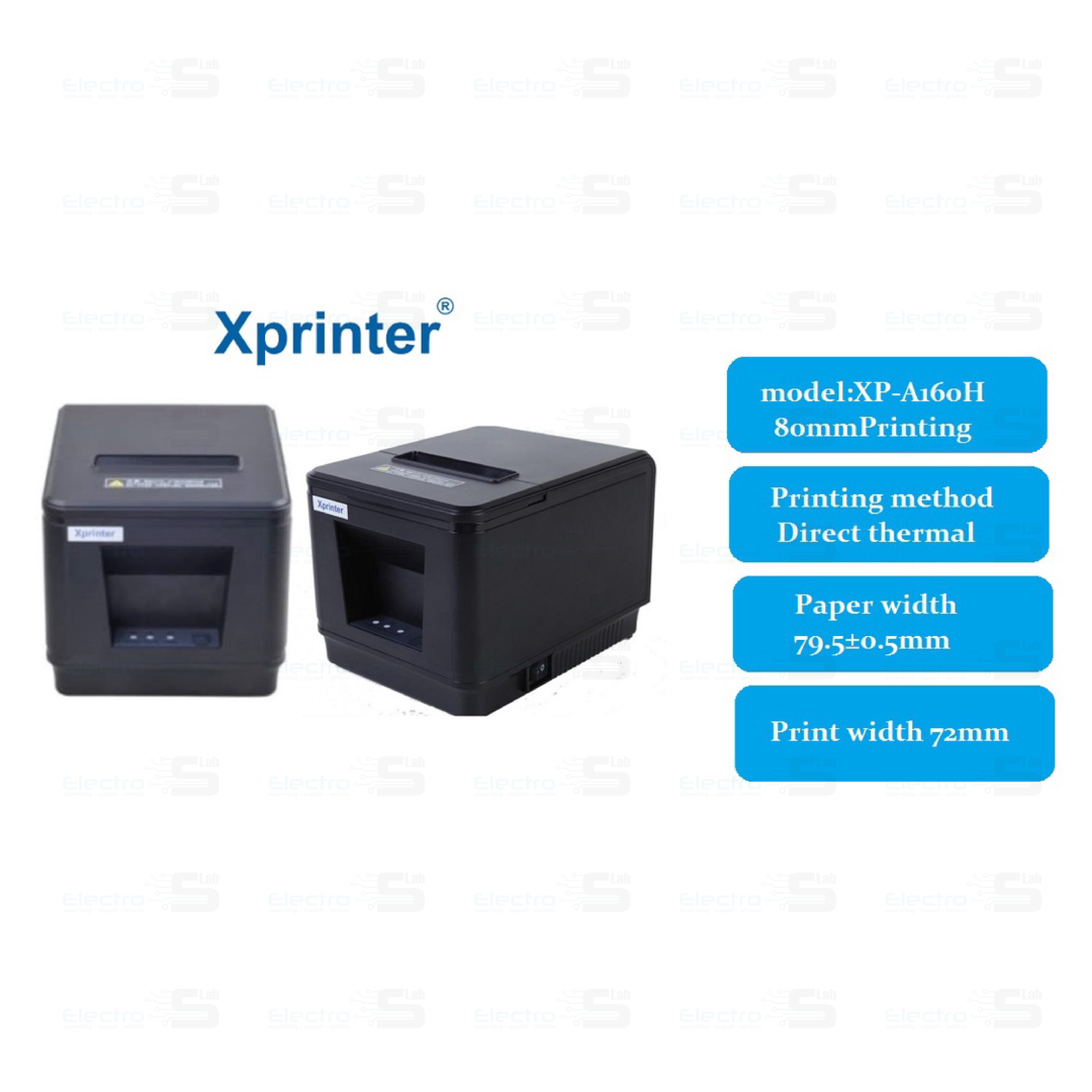 Receipt Printer XPRINTER USB _A160H – Electroslab