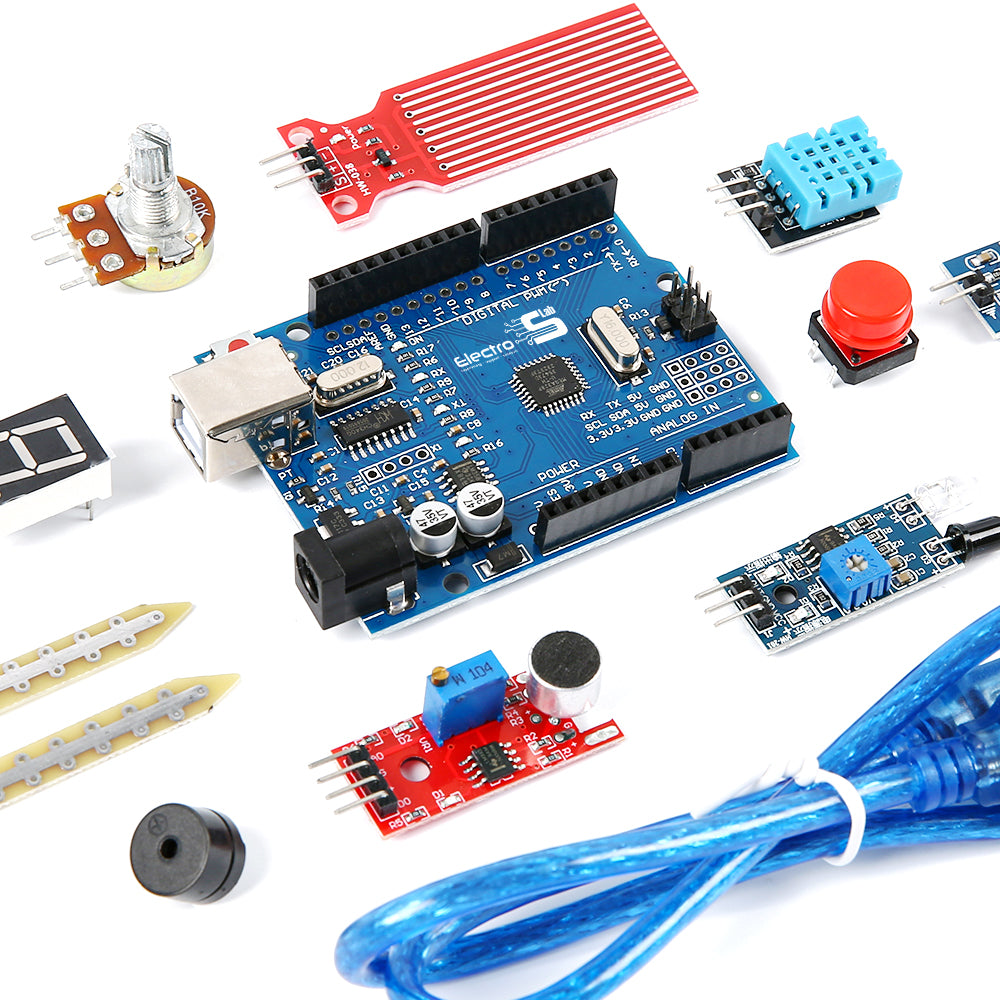 Ultra Basic Starter Kit for Arduino UNO DIY Kit – Electroslab