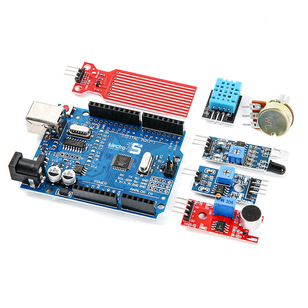 Ultra Basic Starter Kit for Arduino UNO DIY Kit – Electroslab