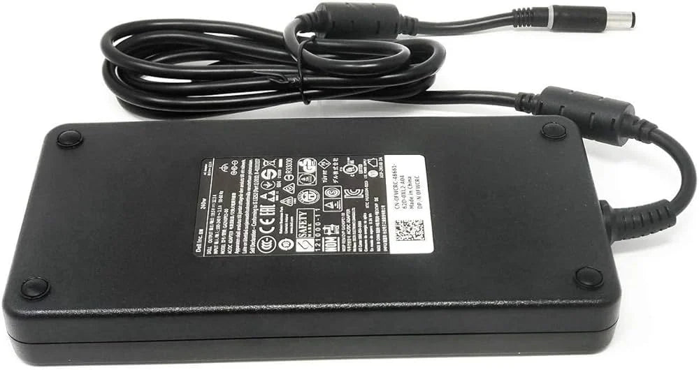 USED Adapter For Laptop CHARGER ORIGINAL Dell 240 WATT LARGE PIN ...