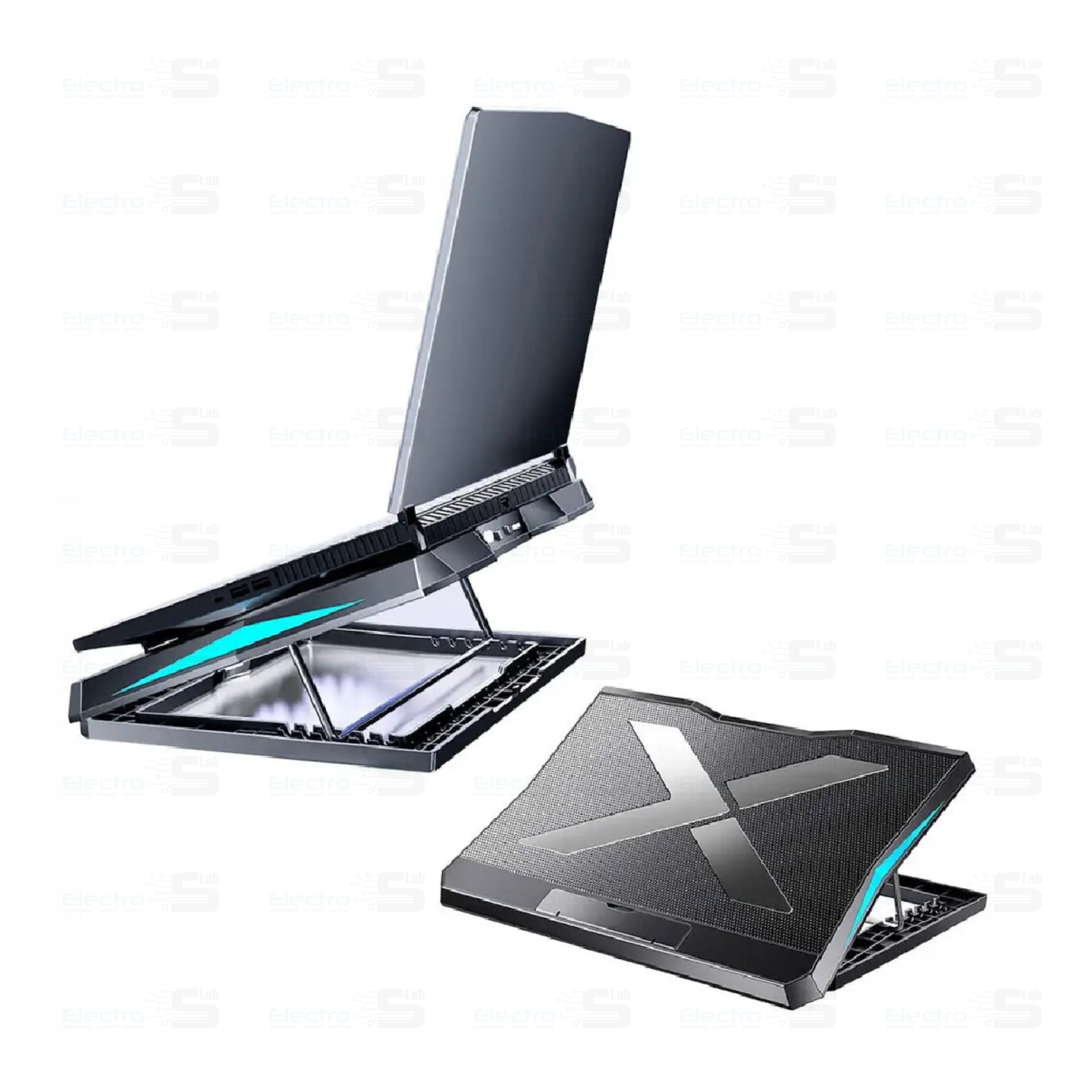 LAPTOP COOLER HIGH QUALITY Q3 RGB LIGHT – Electroslab