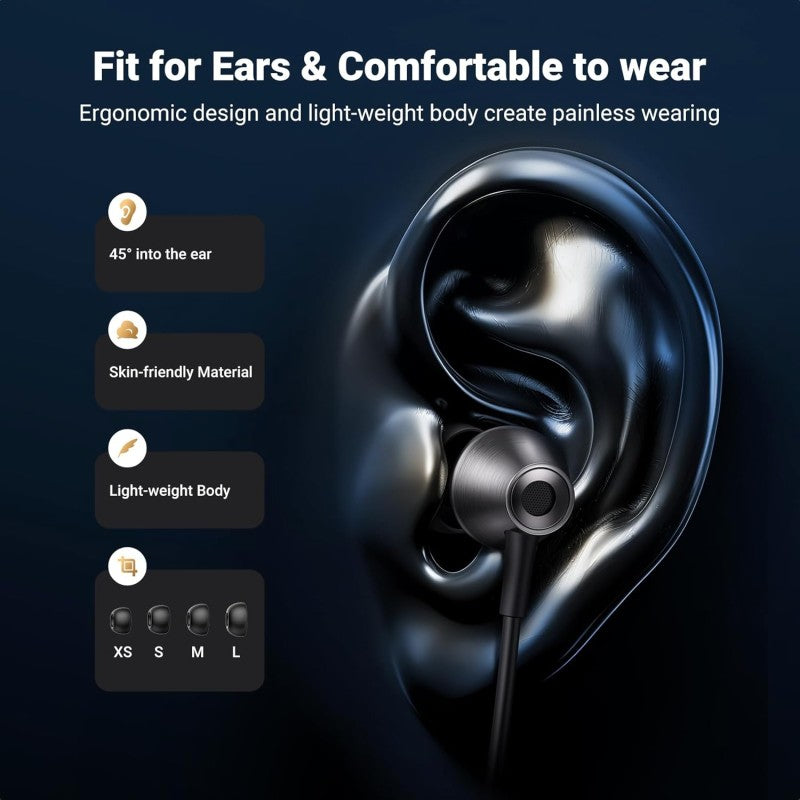 EARPHONE UGREEN With USB-C Connector EP105-35754 1.2m/3.9ft – Electroslab