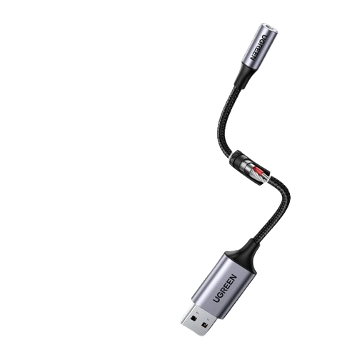 USB External Sound Adapter UGREEN USB to 3.5MM Female Jack Audio 30757 ...