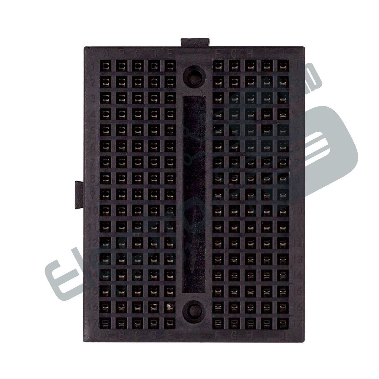 170pts Mini Breadboard Black – Electroslab