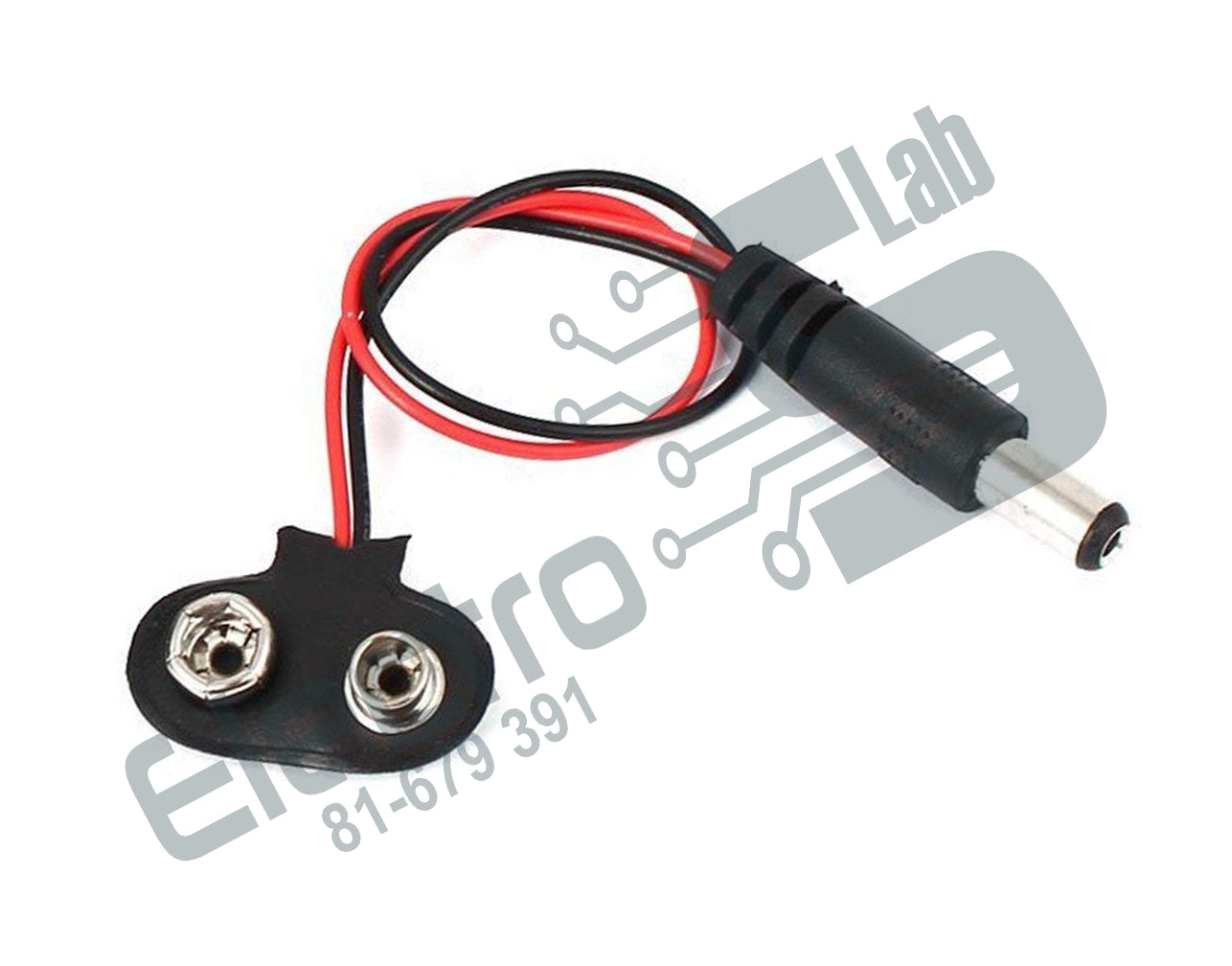 9V Battery Connector With DC – Electroslab