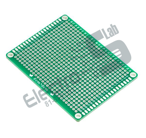 6*8 cm Universal PCB Prototype Board Double- Sided – Electroslab