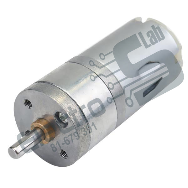 High Torque Gear Motor 6v 43rpm – Electroslab
