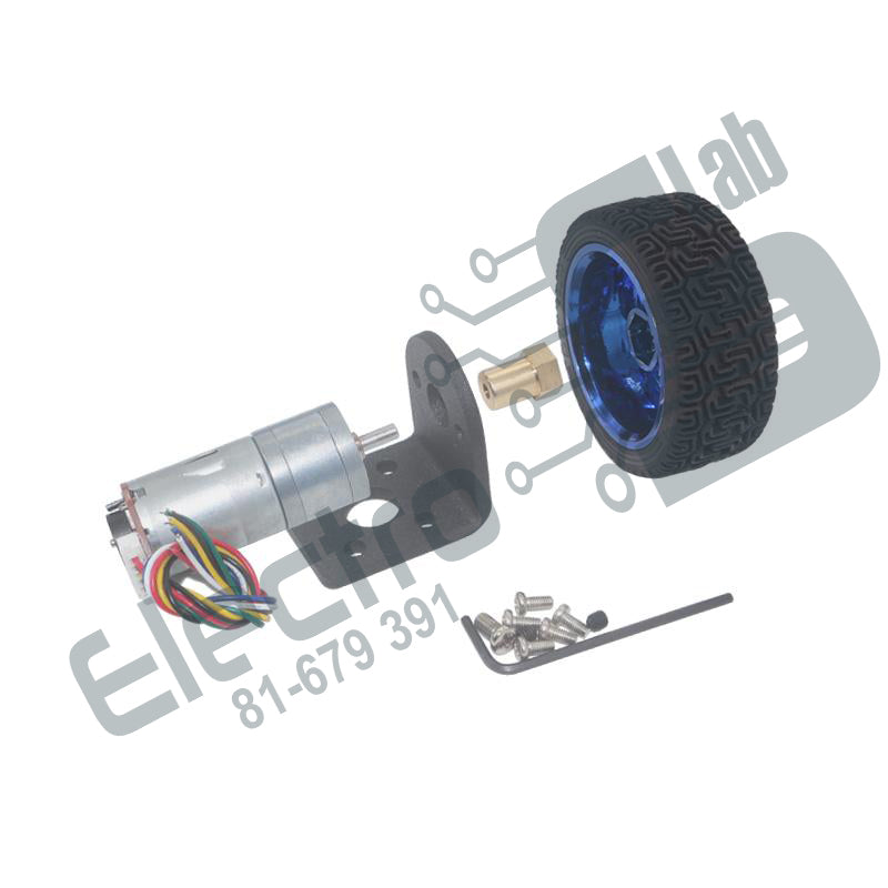 Smart car Self-balancing Kits 65mm Wheel + 1360rpm 6V Geared Motor(Wit ...