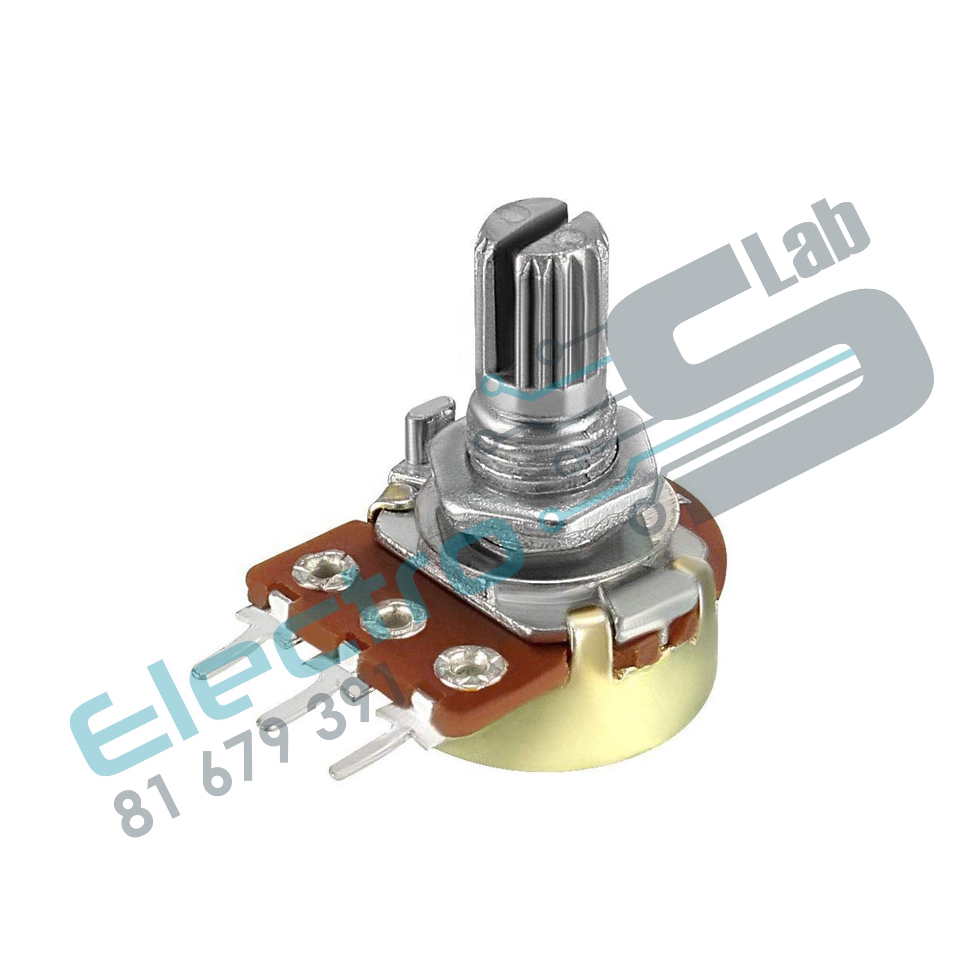 50K Potentiometer 15mm Shaft – Electroslab
